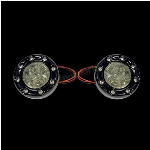 Custom Dynamics Black ProBEAM Bullet Ringz Turn Signals - PB-BR-AW-57 ...