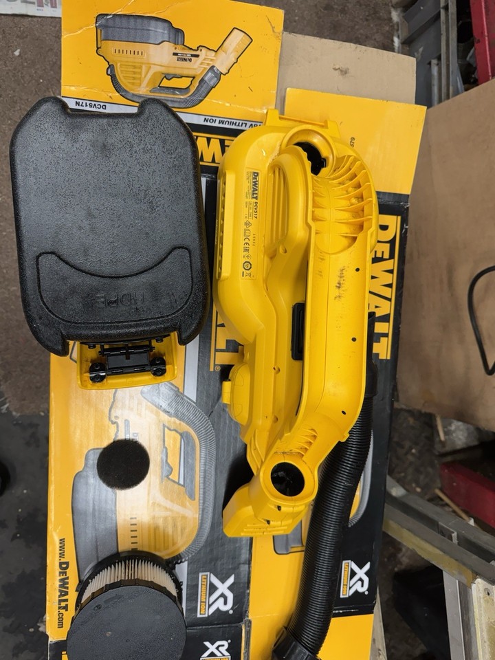 Dewalt DCV517 18V Battery-Powered Hoover Vacuum Cleaner Unit Only | eBay UK