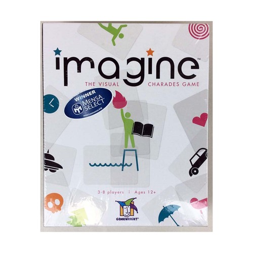 Gamewright Cardgame Imagine - The Visual Charades Game Box EX/NM 759751001100| eBay