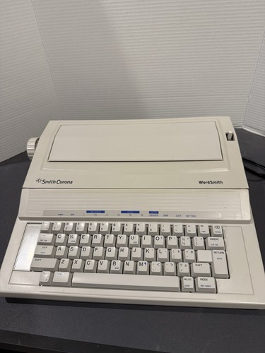 Vintage Smith Corona WordSmith Electric Typewriter Tested Works Needs ...