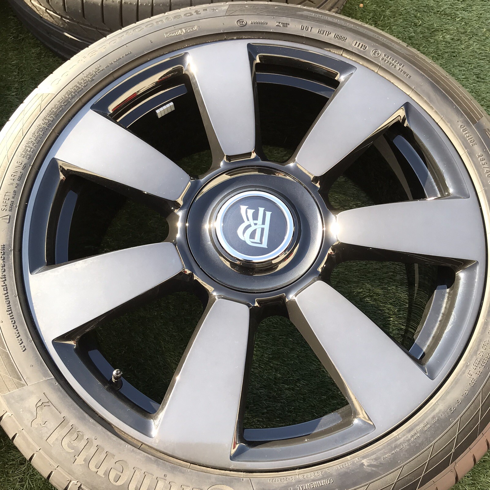 22 Rolls Royce Cullinan 2019 Wheels Tires Tpms Rims OEM Factory Genuine ...