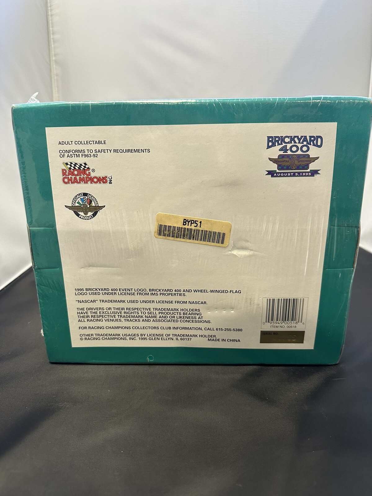 Brickyard 400 P-51 Mustang Racing Champions 1:44 Scale Die Cast Limited ...