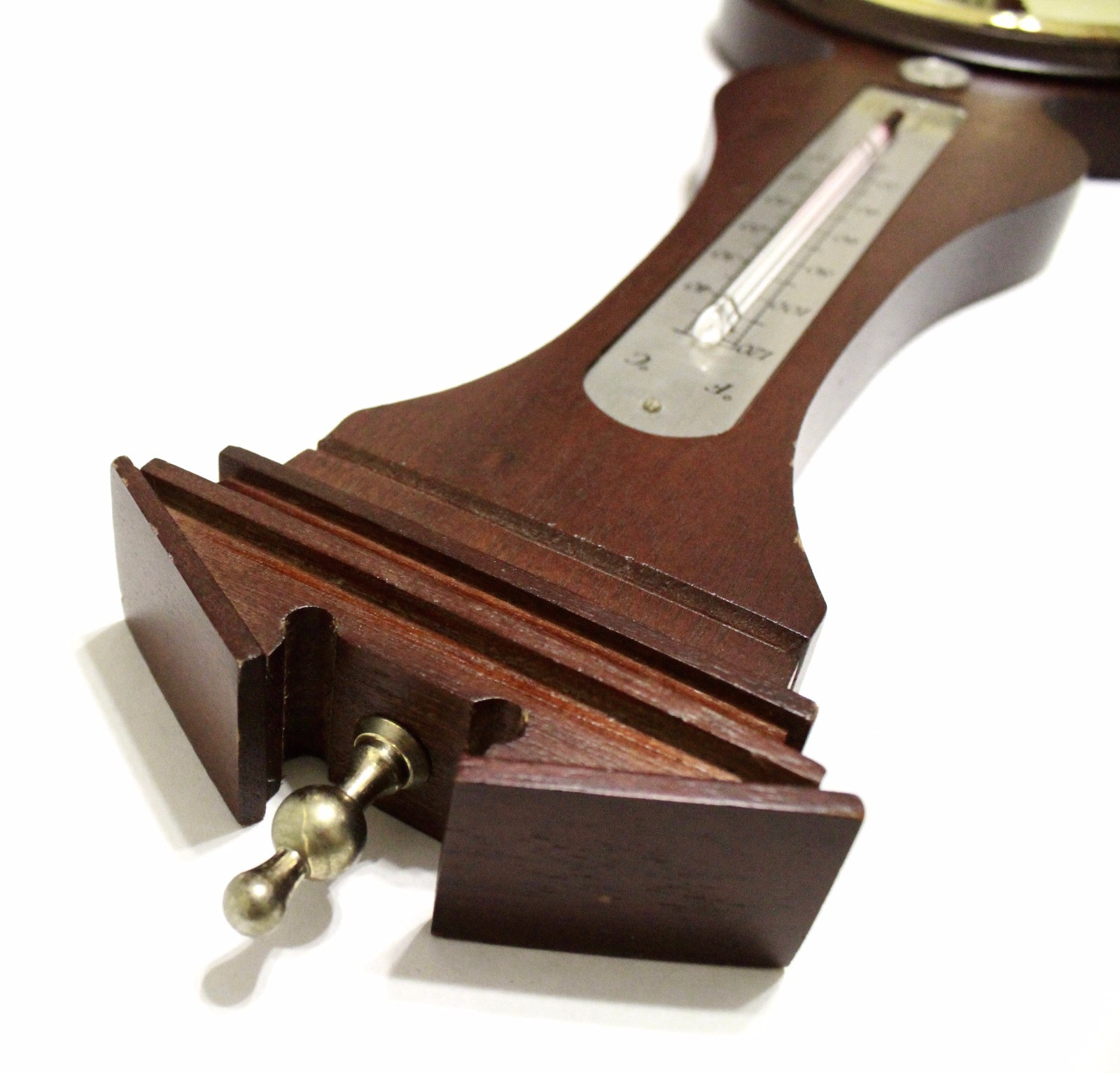 Vintage Airguide Banjo Barometer ATT AT&T BELL Advertising Wood Japan ...