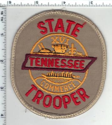 State Trooper (Tennessee) Uniform Take-Off Shoulder Patch from the ...