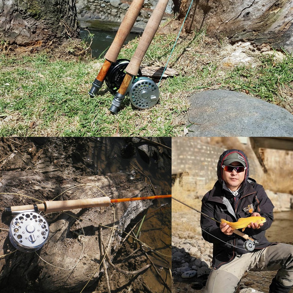 Maxcatch Classic Fly Reel 2/3 3/4WT Clicker And Pawl Drag Trout Fly ...