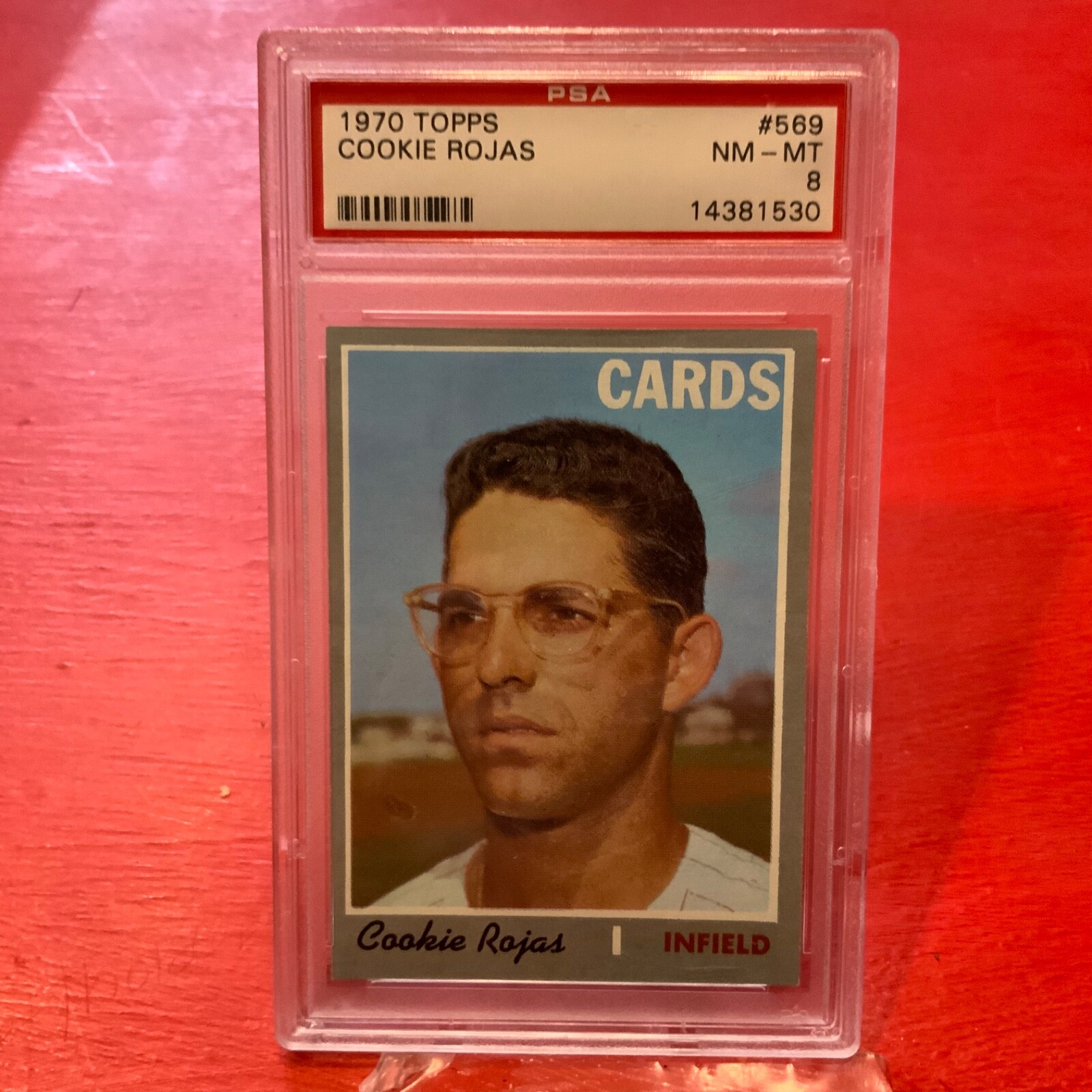 1970 Topps Cookie Rojas #569 *Cardinals* PSA 8 NM-MT | eBay