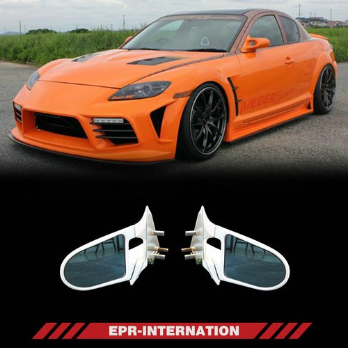 GND Tape FRP Unpainted Mirror LHD Body kit For Mazda RX8 SE3P Early ...