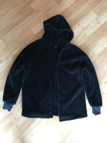 Pre-Owned Women’s Cold Crush Black Hooded Super Soft Fleece Cardigan ...