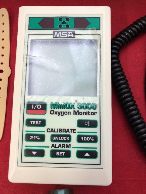 MSA MiniOX 3000 Oxygen Monitor O2 Analyzer for sale online | eBay