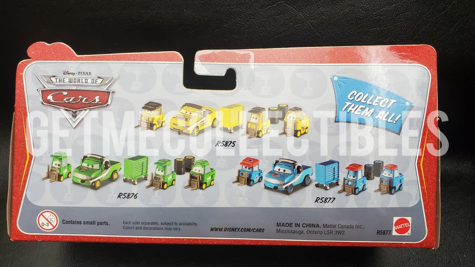 DISNEY PIXAR CARS TEAM DINOCO CREW PITTIES CHIEF 3 PACK WOC SAVE 6% GMC ...