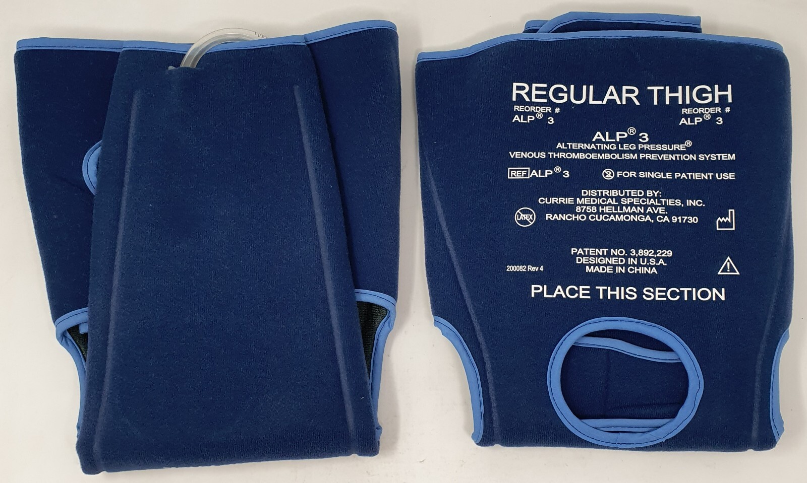 Alp 3 Thigh Alternating Leg Pressure Venous Thromboembolism Prevention ...