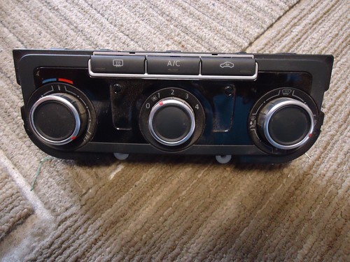 MANUAL CLIMATE CONTROL MODULE AC HEATER CONTROLS FAN SWITCH FRONT REAR ...