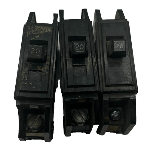 Westinghouse QC QC1020 1 Pole 20 Amp Quicklag Circuit Breaker 1419813 ...