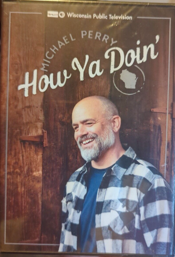 Michael Perry How Ya Doin' 2019 DVD PBS Comedy Wisconsin New Sealed ...