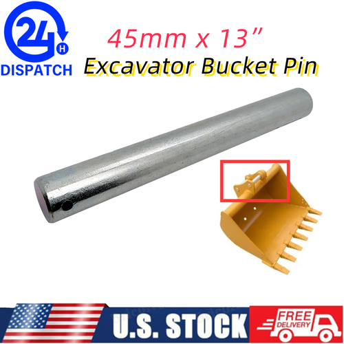 45mm x 13-In Excavator Bucket Pin for John Deere Kubota Case Case IH ...