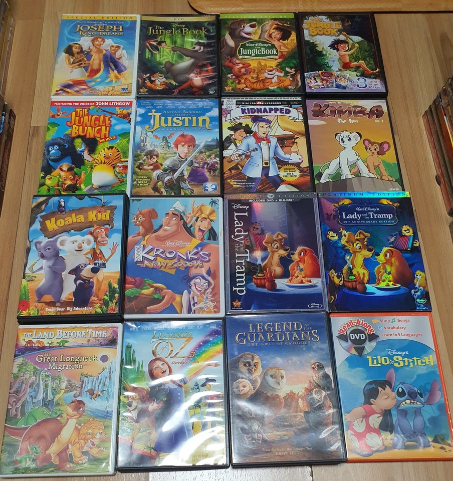 $3 Disney and Other Animated Movie DVDs - Buy more to get additional 20 ...