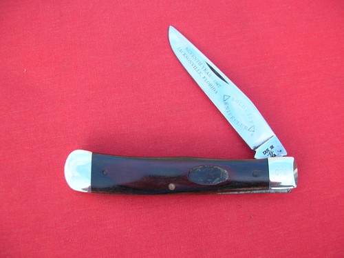CASE XX 6154 BOLD CITY KNIFE CLUB TRAPPER WOOD HANDLES 1987 KNIFE | eBay