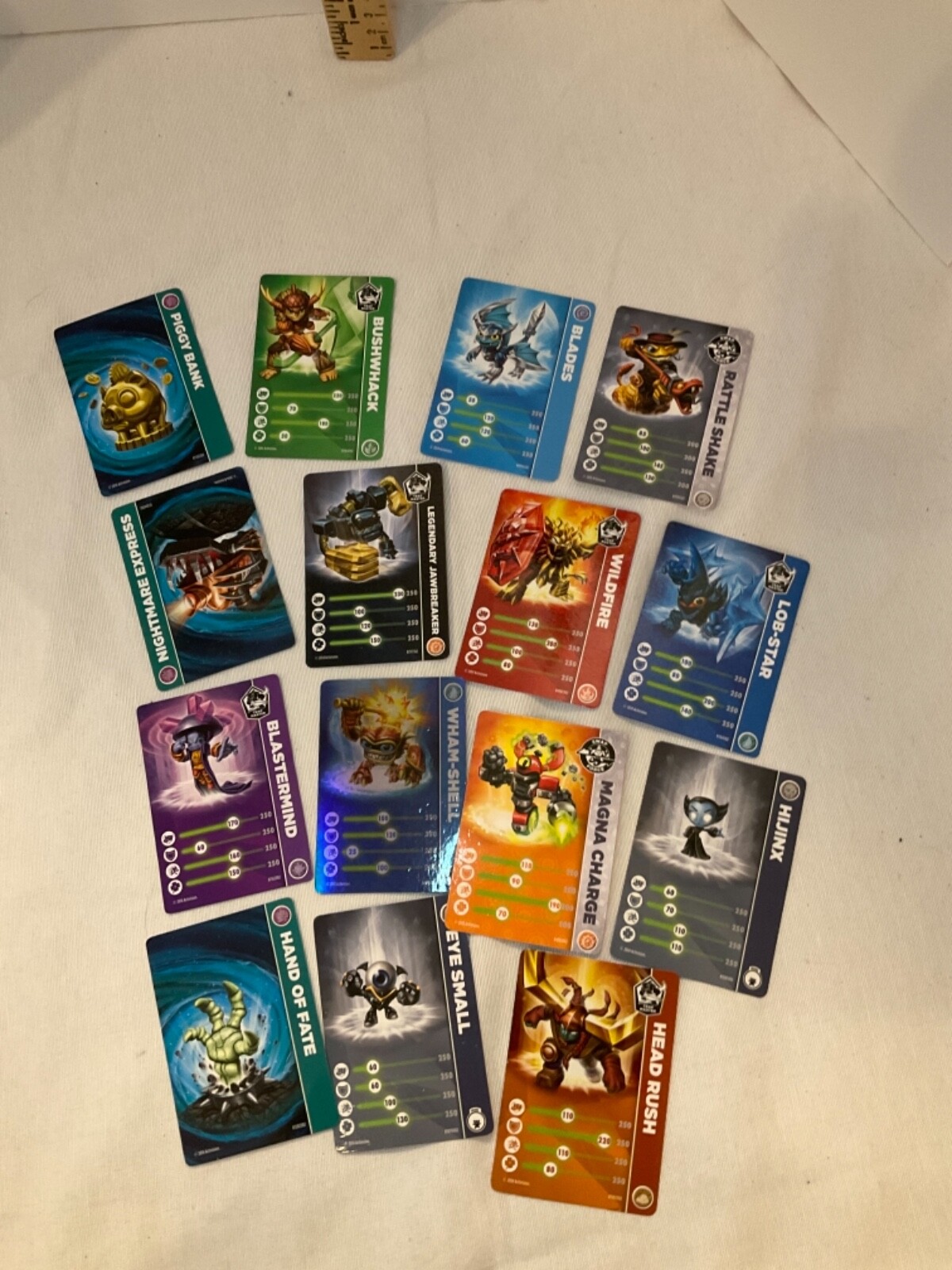 Various Skylanders collectible cards lot of 15 | eBay