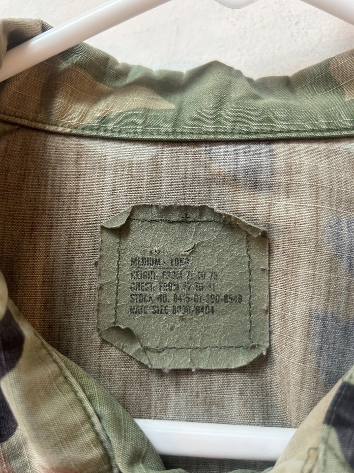 Vintage 90s US Air Force Tri Color Camouflage Field Top medium tall ...