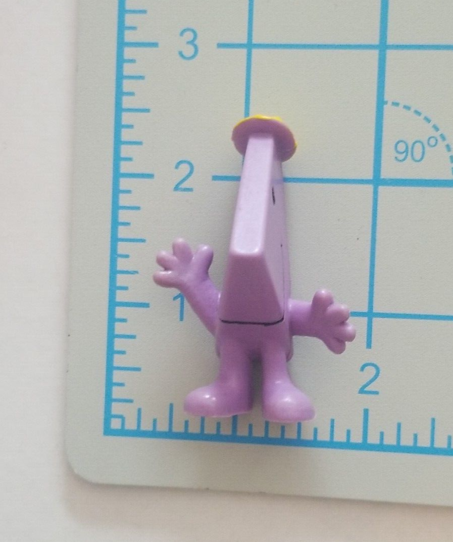 Mr. Rush from Mr. Men Little Miss Vtg 1978 Arby's Toy Mini Figure ...