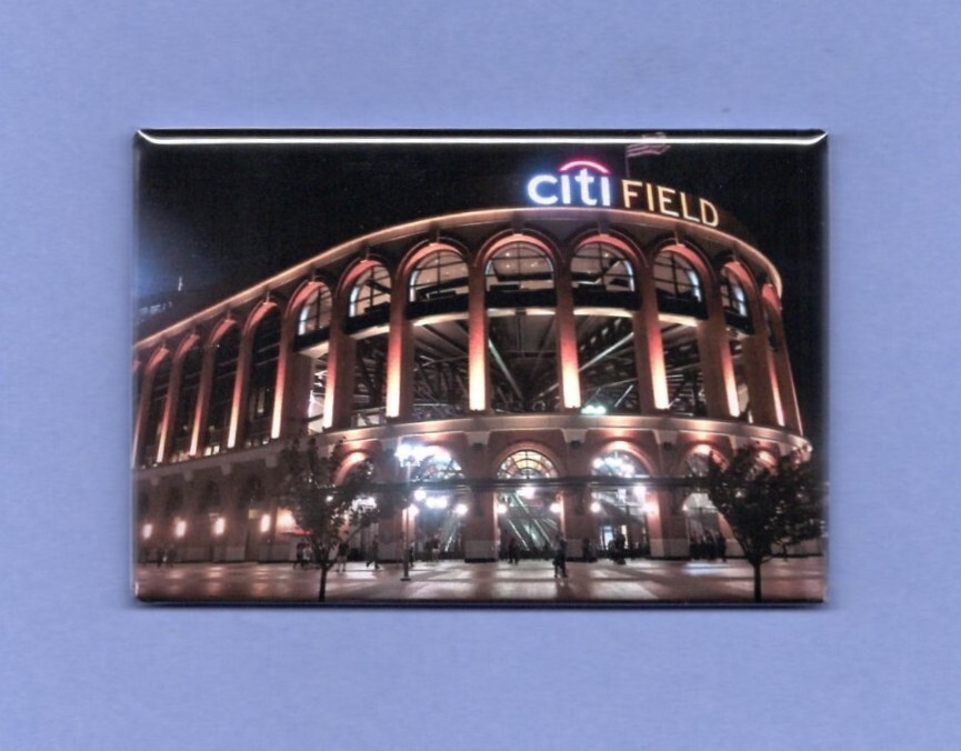CITI FIELD *2X3 FRIDGE MAGNET* NEW YORK METS MLB FIELD BASEBALL MAJORS ...
