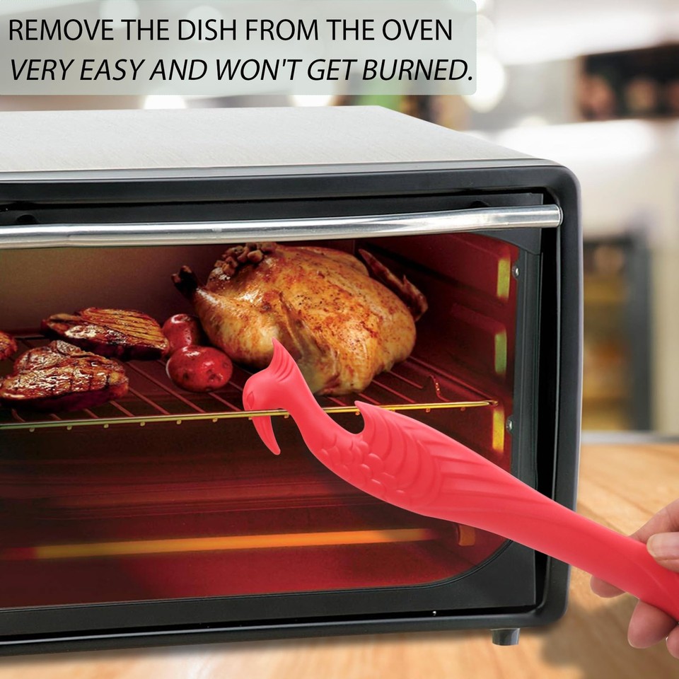 Oven Rack Push Pull Tool 2-Pack oven rack puller push pull stick tool11 ...