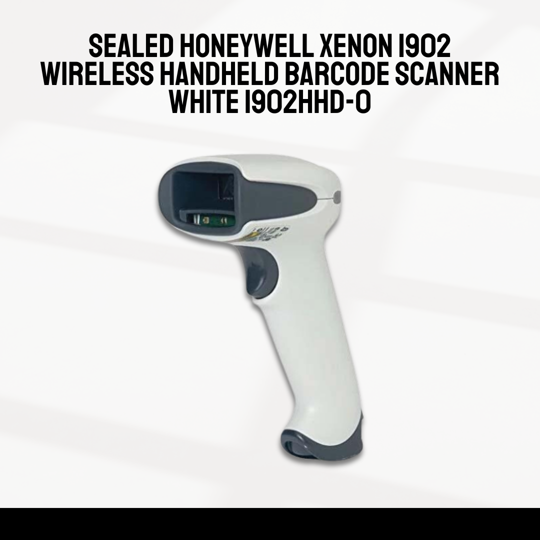 Sealed Honeywell Xenon 1902 Wireless Handheld Barcode Scanner White ...
