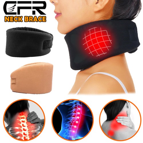 Adjustable Neck Brace Support Wrap Soft Foam Cervical Collar Neck Pain ...
