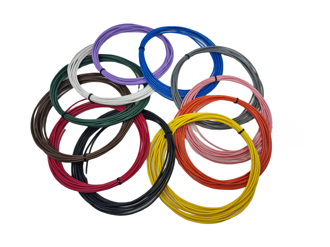 Single Core Stranded 12v Cable 24v Thin Wall Wire All AMP Ratings All ...