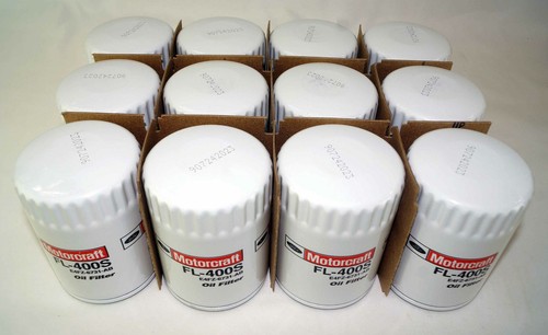 Case Bulk Packed of 12 - Genuine Motorcraft FL400S Engine Oil Filter ...