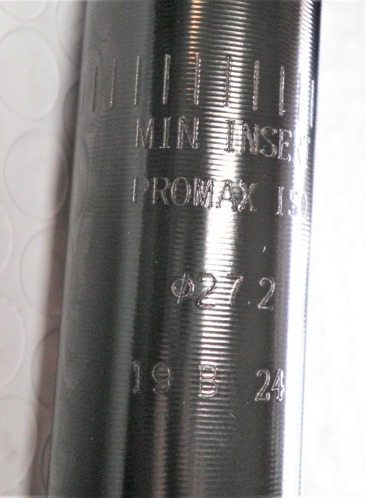 PROMAX ISO BLACK 27.2mmX350mm SEATPOST W/BLACK SEAT BIKE PARTS 412-1 | eBay