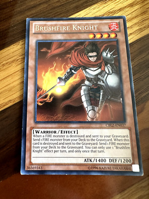 Brushfire Knight CBLZ-EN037 Unlimited Edition Rare VLP + BONUS | eBay