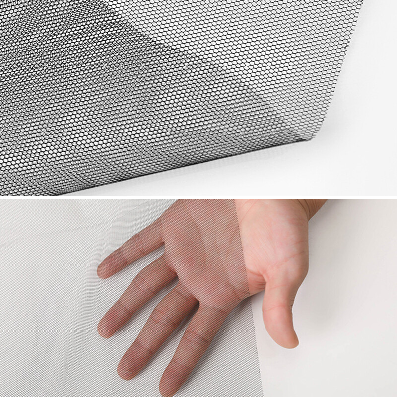 Window Screen Net Mesh Fly Insect White Black Bug Mosquito Moth Door ...