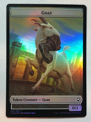 MTG Commander Legends: Battle for Baldur's Gate Treasure // Goat Foil ...