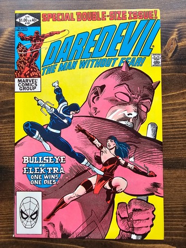 Daredevil #181 - Year 1982 Marvel - Apparent Death of Elektra | eBay