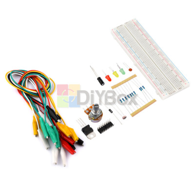 Electronic Component Set DIY Project Starter Kit with Box For Arduino ...