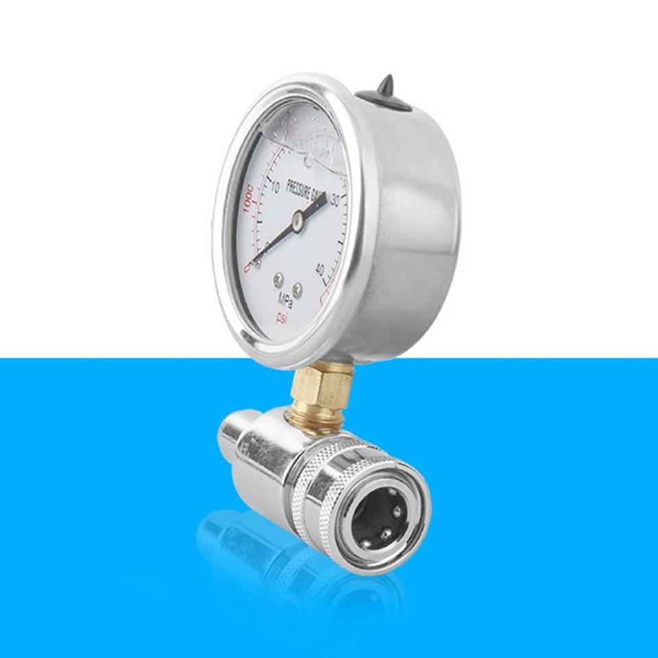 Gauge Gauge Pressure Copper PSI Quick Socket Stainless Steel Vibration ...