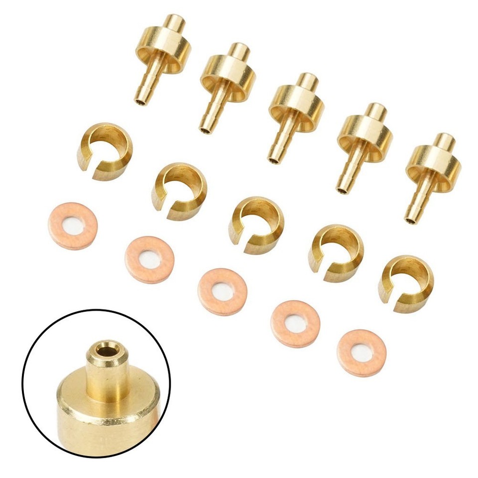 For HOPE Tubing Connector Set Washer Oil Needle Set Metal Oil Needle ...