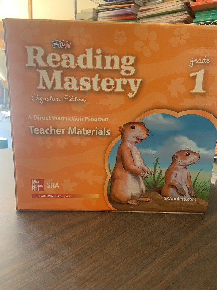 SRA Reading Mastery Signature Edition, Teacher Materials, Grade 1 Set ...