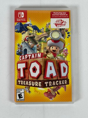 Captain Toad Treasure Tracker Original Box Case Only Nintendo Switch | eBay