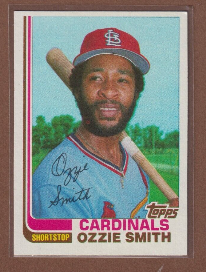 1982 Topps Traded #109T Ozzie Smith - HOFer - Cardinals - ExMT - 689 ...