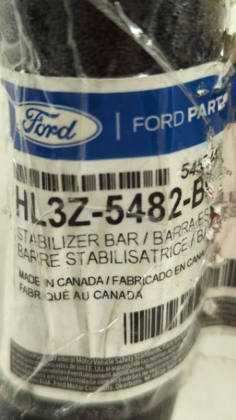 New OEM Ford Front Sway Stabilizer Bar 2017-2020 F-150 Raptor Crew HL3Z ...