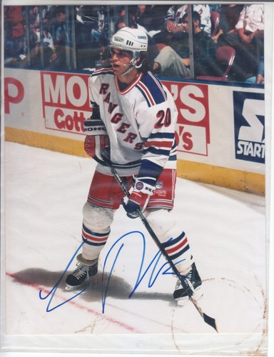 Luc Robitaille Autograph 8" x 10" New York Rangers Photo Penguins ...