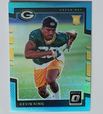 KEVIN KING 2017 Donruss Optic Football Rookie Card #129 RC Light Blue ...