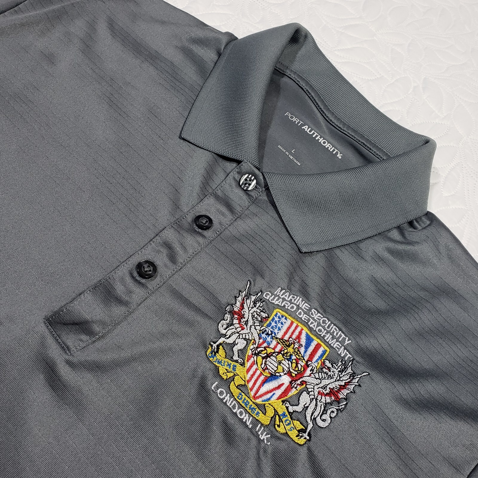 Marine Security Guard Detachment London U.K. Polo Shi… - Gem