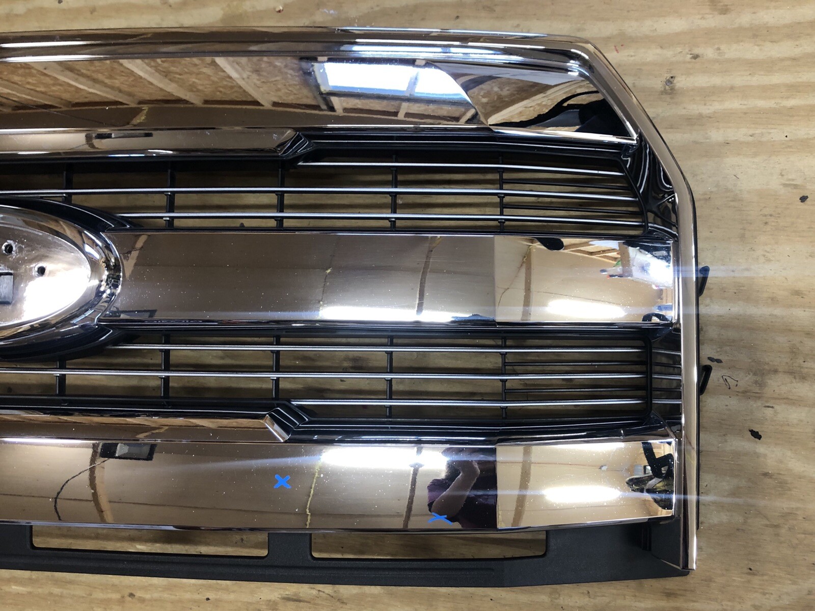 2015 2016 2017 Ford F-150 Lariat Chrome Front Grill OEM FL3Z-8200-HA | eBay
