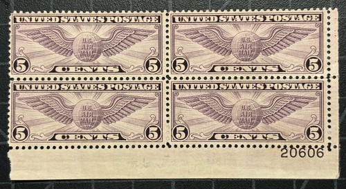 US Stamps-SC# C16 - Plate Block - MNH - SCV = $95.00 | eBay