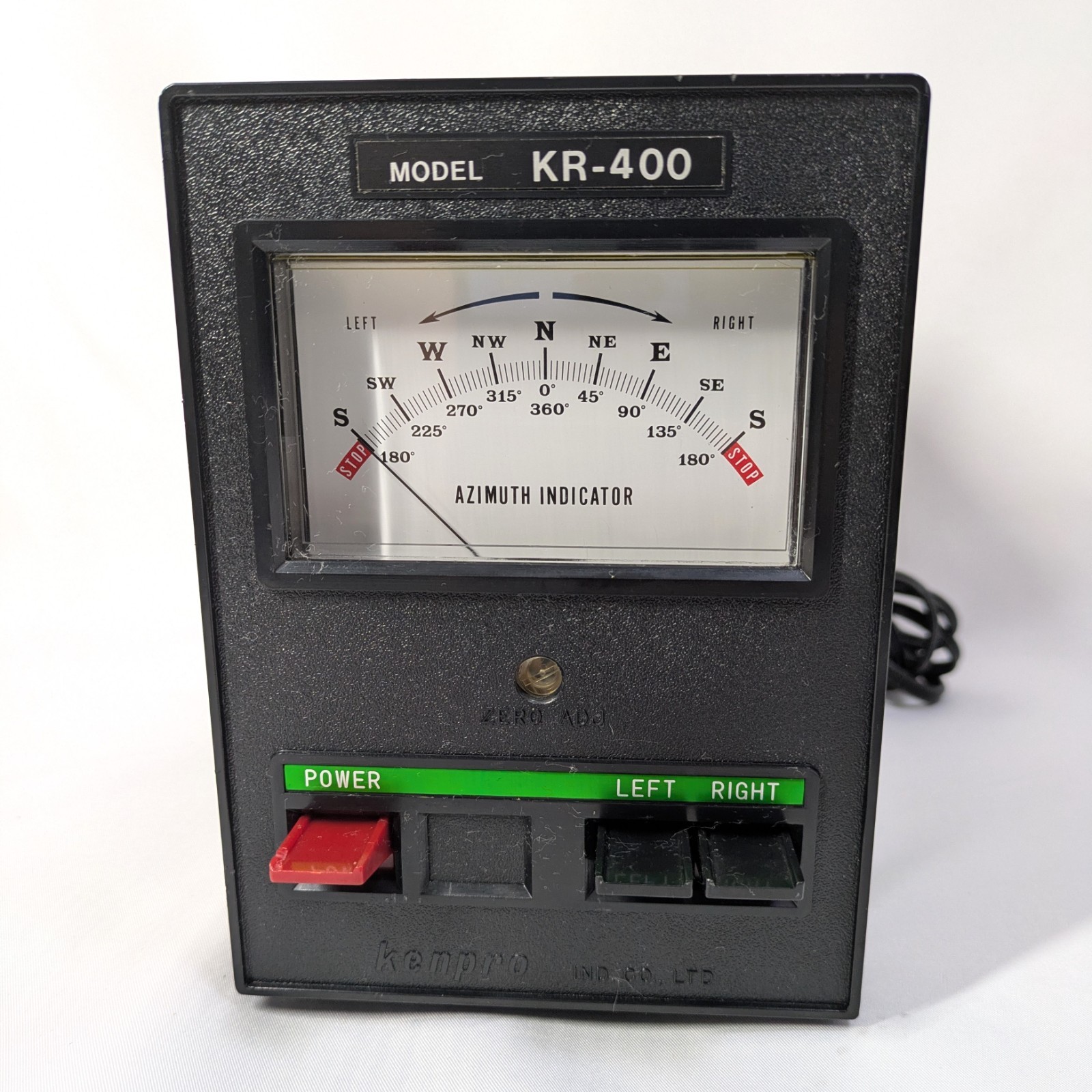 Kenpro KR-400 Azimuth Indicator Antenna Rotator Controller Ham Radio ...