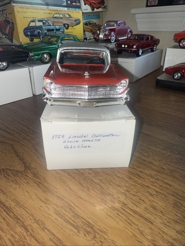 1959 Lincoln Continental two-door hardtop 125 scale model car | eBay
