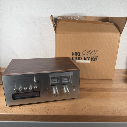 Vintage MacDonald Model 6401 8-Track Tape Deck - With Original Box ...